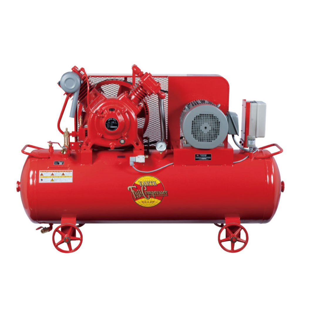 富士コンプレッサー製作所 W-B-55P | 2段圧縮可搬式コンプレッサー | 工具の通販 FINE PIECE デリバリー｜自動車の整備機器・用品・システムがネットでお得に仕入れできる業者 ...